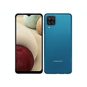 Samsung Galaxy A12 32GB A125U 6.5" Display Quad Camera Android Smartphone - Blue (Renewed) (AT&T Unlocked)