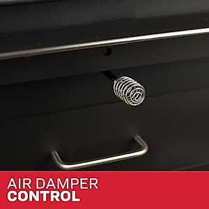 Ashley Hearth AW2520E-P 2,500 Sq. Ft. EPA Certified Pedestal Wood Burning Stove, Medium, Black