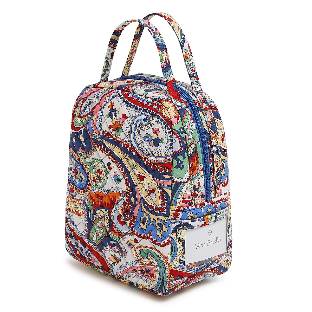Vera Bradley Iconic Lunch Bunch, Signature Cotton, Harbor Paisley
