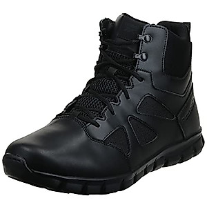 Reebok mens Sublite Cushion 6 Inch Military Tactical Boot, Black, 7.5 Wide US