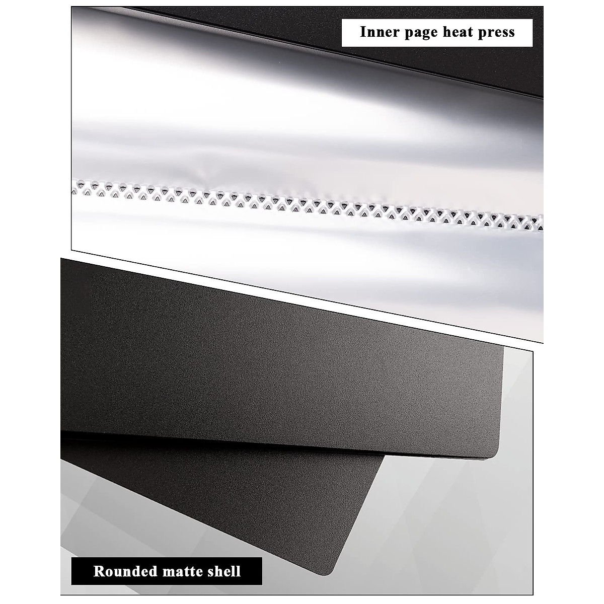 Art Portfolio 4 Packs Portfolio Folder with Plastic Sleeves Presentation Book with Sheet Protectors 11"x17" 30 Pockets 60 Pages Capacity