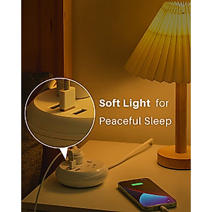 Surge Protector Tower 12 AC Outlets 6 USB Ports + Small Power Strip 2 AC Outlets 3 USBs