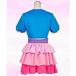 Sshine2022 Pinkie Pie Costume for Cosplay Women Men festival Outfit Halloween Christmas Carnival Party Uniform (Female M)