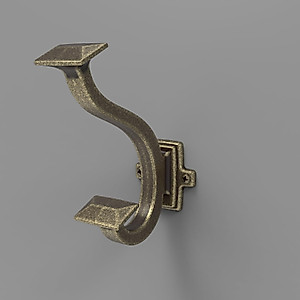 Hickory Hardware Bungalow Hook - Windover Antique (P2155-WOA)