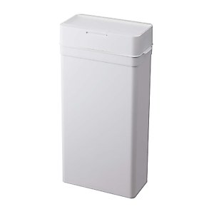 Like-it | LBD-02 | Odor-Free Trash Bin, Slim and Stylish | Odor Leakage Prevention, Kitchen, Living, Diaper and Pets | 13.2" × 6.7" × 24.6" | White | 6.6 gal