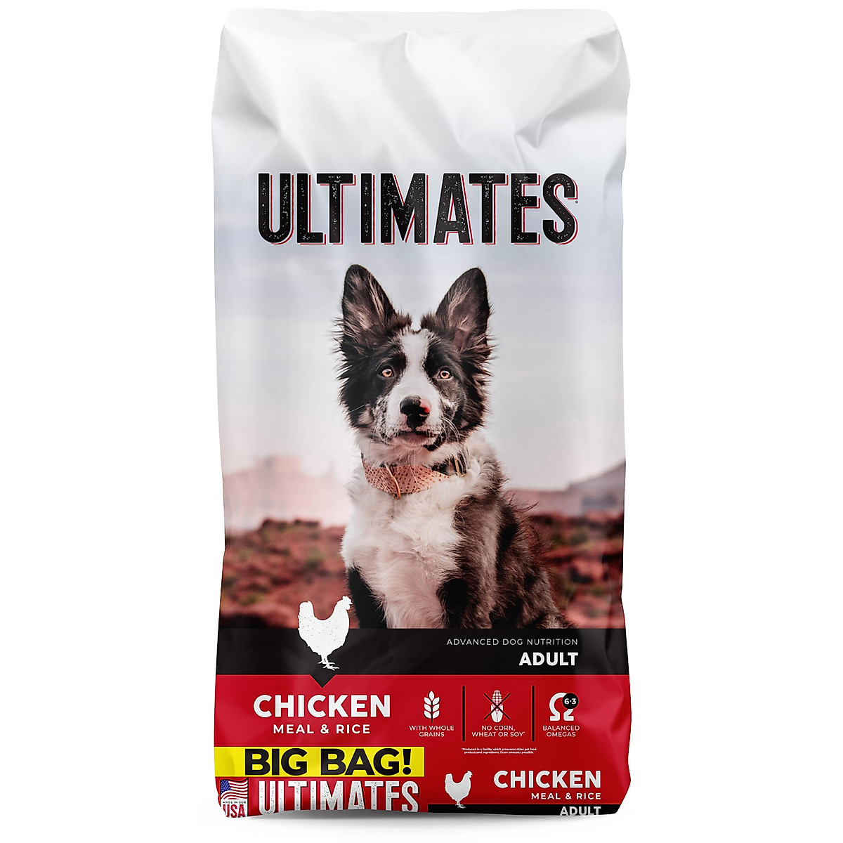 Ultimates Chicken Meal & Rice Dry Dog Food (40 lb. Bag)