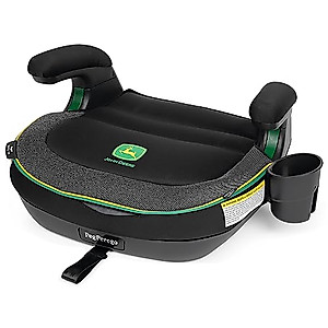 Peg Perego Viaggio Shuttle - Booster Car Seat - for Children from 40 to 120 lbs - Made in Italy - John Deere (Black & Green)