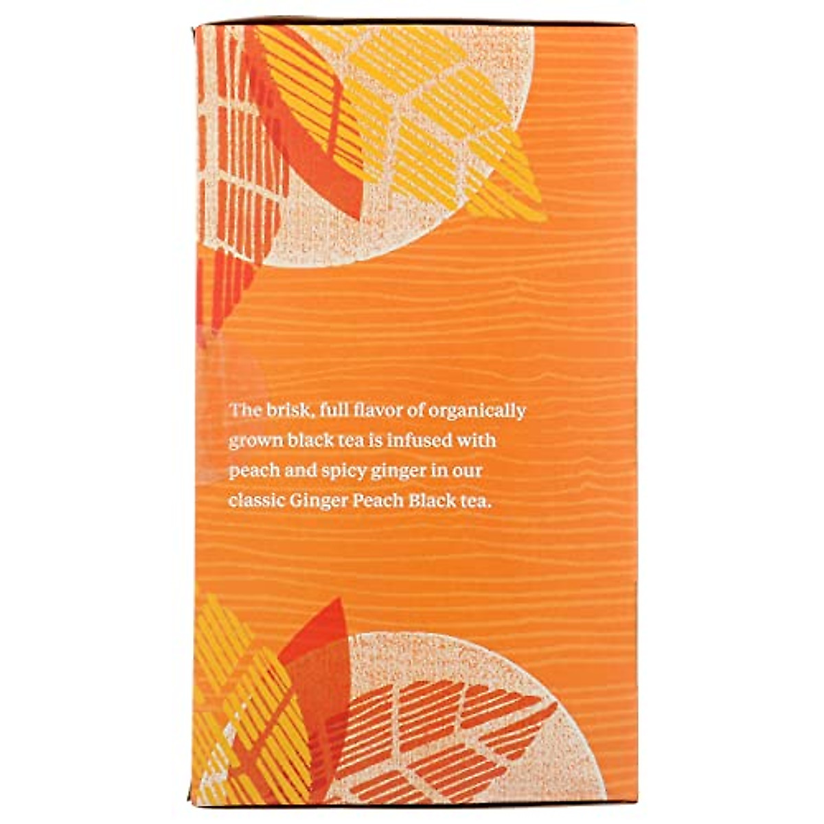 Allegro Tea, Organic Ginger Peach Black Tea Bags, 20 ct