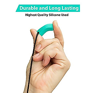 Tilcare Chew Chew Sensory Necklace – Best for Kids or Adults That Like Biting - Perfectly Textured Silicone Chew Necklaces