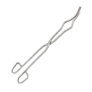 AAProTools 8” Crucible Tongs, Round Steel Chrome, Professional Grade, 200mm