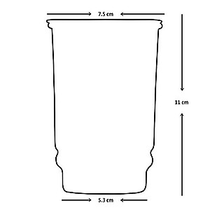 Pure Copper Tumblers Set of 2, UNLINED, UNCOATED and LACQUER Free | 350 Ml. (11.8 US Fl Oz) Traveller's Copper Cups for Ayurveda Health Benefits