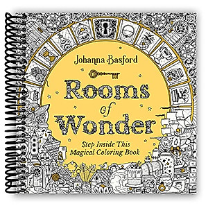 Rooms of Wonder: Step Inside This Magical Coloring Book