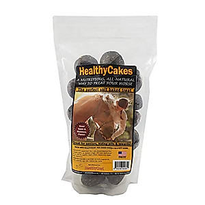 HealthyCakes 2 lbs, Soft Baked Treats for Horses, Contains Omega 3 & 6