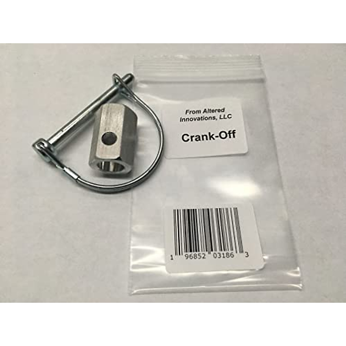 Crank-Off Top Wind Trailer Front Jack Crank Handle (Curt 28921) Cordless Drill Adapter