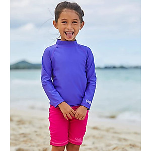 UV SKINZ UPF50+ Girls Swim & Play Jammerz-Hot Pink-8