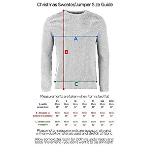 AAA Merchandise Warhammer 40,000 Tyranids Christmas Sweater (US, Alpha, Large, Regular, Regular) Multi