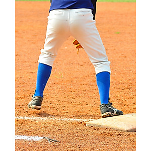 Londkaron Elite Baseball/Softball Socks & Belt Combo (2 Pairs of Socks with 1 Belt) (Black, Large)