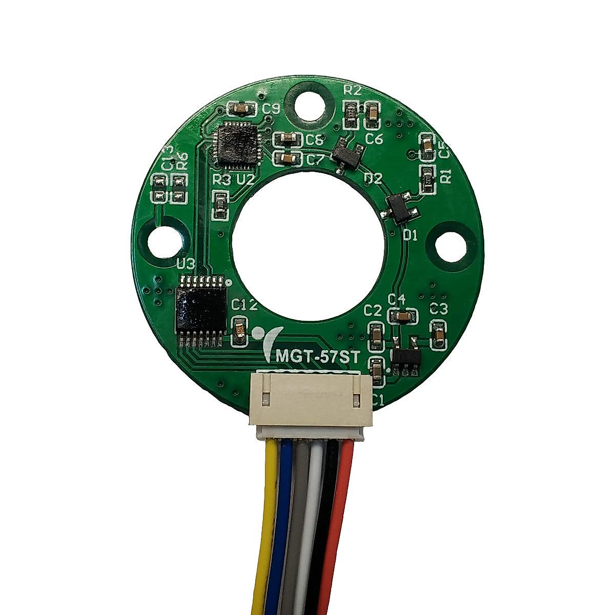 MGT-57ST magnetic encoder for stepper Motor and bushless DC Motor Incremental output DC 5V 1000 PPR