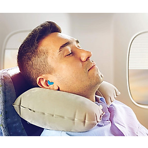 12 Pairs Soft Moldable Silicone Ear Plugs In 2 Convenient Travel Storage Boxes for Sleeping Swimming Snoring Music Concerts Construction Noise Cancelling Reduction Hearing Protection Earplugs 27dB