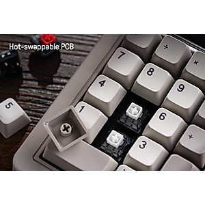 8Bitdo 18 Key Retro Mechanical Numpad, Supports PC & Standard Calculator Mode, Hot-swappable, PC Calculator Shortcut Button, Bluetooth/2.4G/Wired for Windows and Android - M Edition