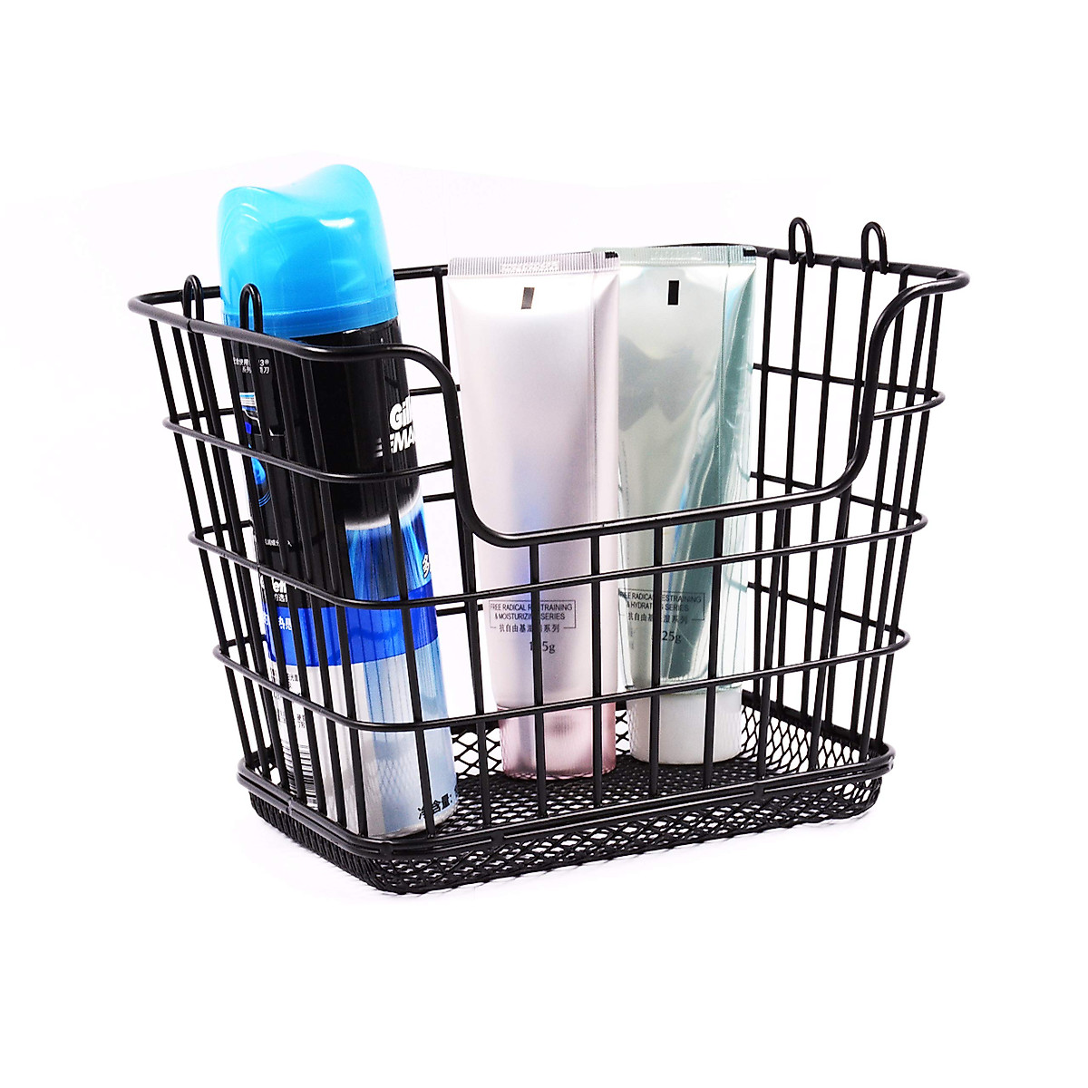 Neat-O Mini Stylish Storage Wire Metal Handle Basket Organizer