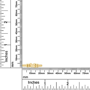 AFFY 14k Yellow Gold Over Sterling Silver Dove Bird Christian Love Hope Promise Ring Ring Size-5.5