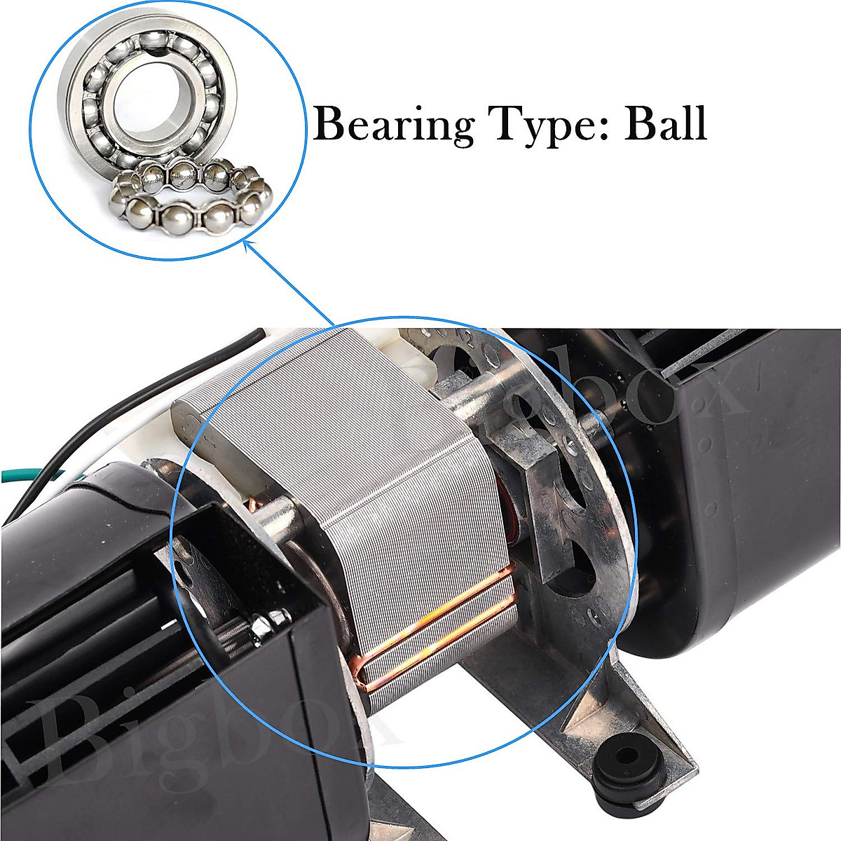 Replacement Fireplace Blower Kit for Heat-N-Glo, Hearth and Home, Quadra Fire, GTI, Heatilator, Majestic, Superior, Monessen, Vermont Castings Fireplace, GFK-160A GFK-160 FAB-1600 Fireplace Blower Kit