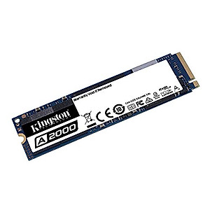 Kingston 1TB A2000 M.2 2280 Nvme Internal SSD PCIe Up to 2000MB/S with Full Security Suite SA2000M8/1000G