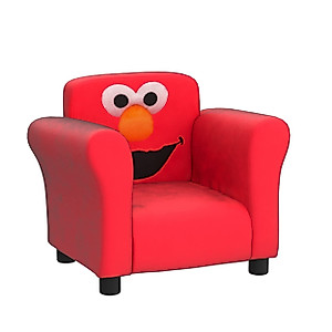 Sesame Street Elmo Upholstered Chair by Delta Children, Red