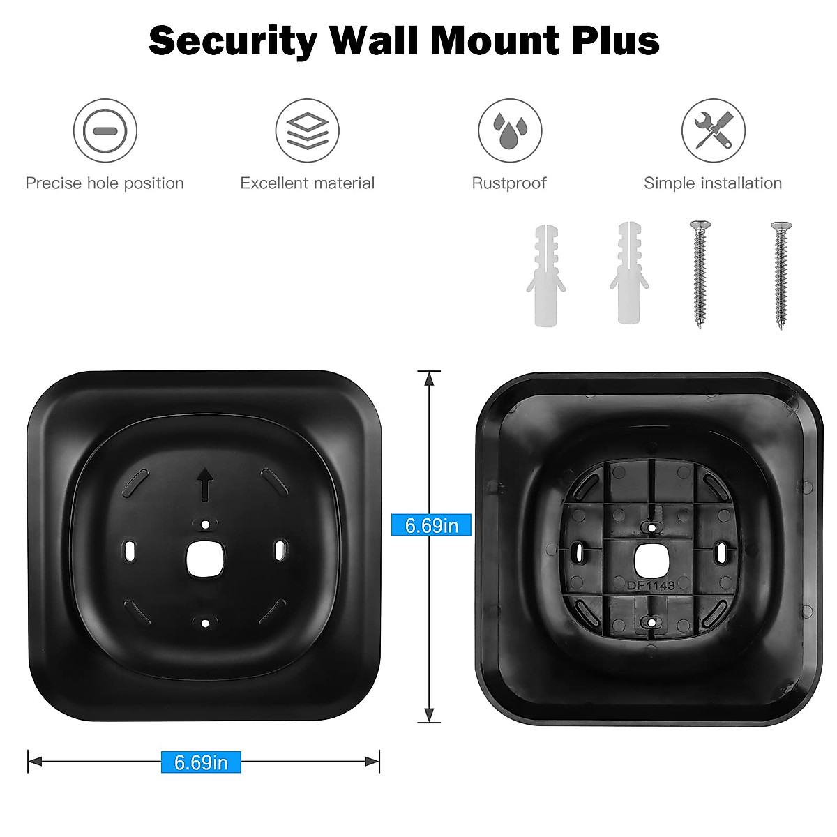 Wall Plate Bracket for New 2022! ecobee Smart Thermostat Premium New 2022! ecobee Smart Thermostat Enhanced