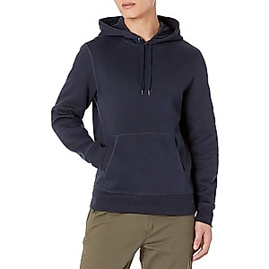 Amazon Essentials Men's Sweatshirt Hoodie, Dark Navy, X-Large, Big & Tall Options Available