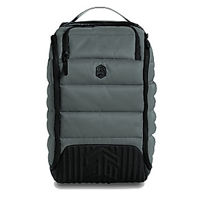 STM Dux 16L Backpack - Slim, Rugged, Comfortable, Innovative, Versatile, 360 Degree Protective Backpack for Men & Women, Fits up to a 16" Laptop Plus a Tablet Sleeve - Grey