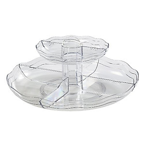 CreativeWare 2-Tier Carousel Tray