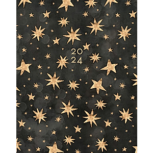 Willow Creek Press Starry Night 2024 Booklet Softcover Monthly Planner (7.5" x 9.5")