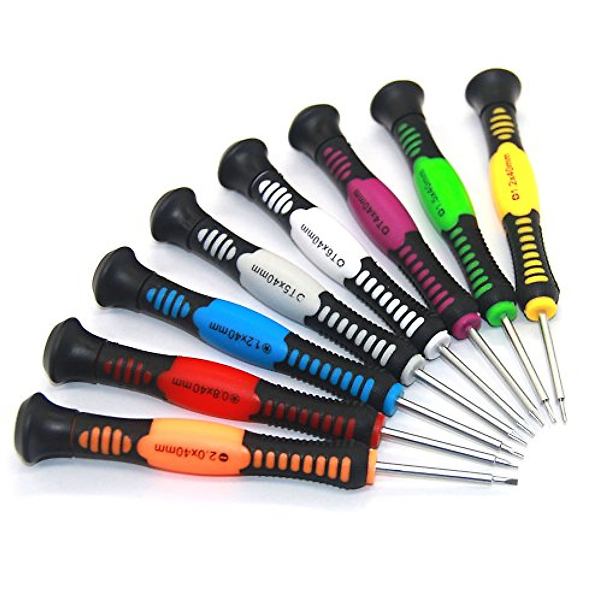 Ewparts 24 in 1 Uniersal Screwdriver Set Screen Removal Opening Repair Tool Kit for iPhone, Motorola, Sony, Samsung, LG, iPad, Tablets & Other Devices