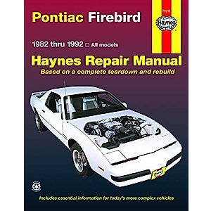Pontiac Firebird (82-92) Haynes Repair Manual (Haynes Repair Manuals)