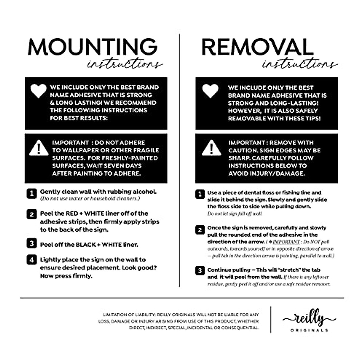 4x6 Inch Employees Must Wash Hands Funny Designer Sign ~ Ready to Stick, Lean or Frame