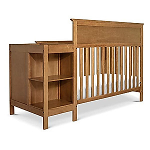 DaVinci Autumn 4-in-1 Crib and Changer Combo in Chestnut | Greenguard Gold Certified
