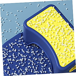 SUPVOX Children's Step Stool Wood Nonslip Step Stool Plastic Step Stool Bathroom Foot Stool Doorway Low Mini Plastic Stool Footstool Toilet Step Stool for Adults Bedpan Non-Slip Pp