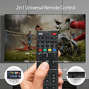2025 Release Digital Converter Box for TV, OWERSLYN ATSC Digital TV Converter Box with TV Tuner, TV Recording&Playback, USB Media Player, HDMI/AV Output 1080P, Timer, 2in1 Remote, Digital Channel Free