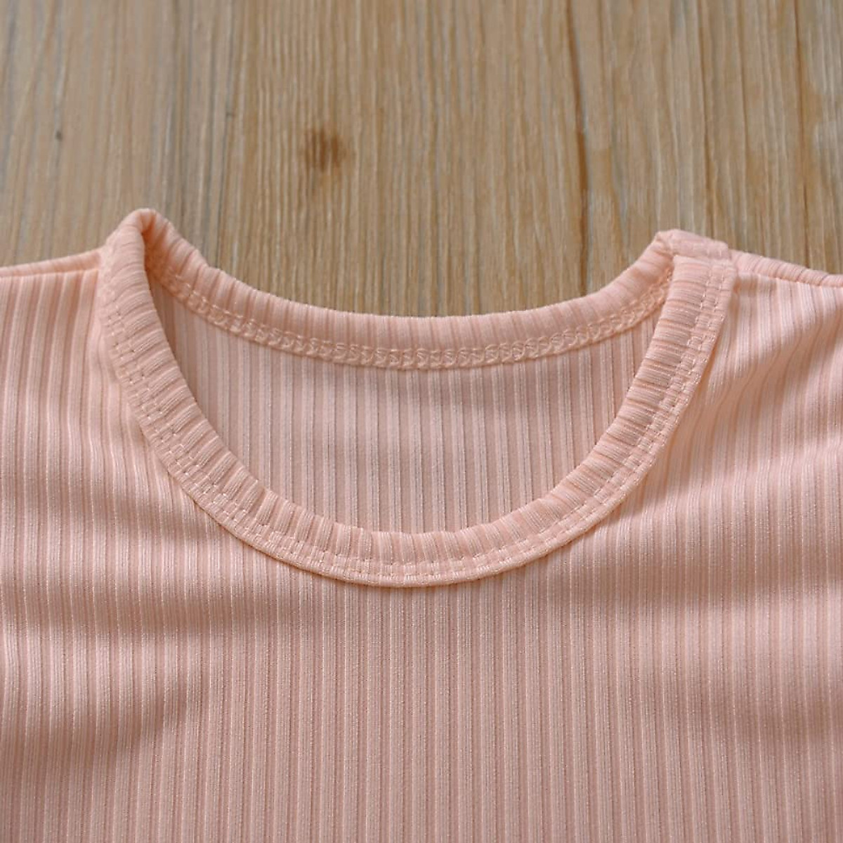 Baby Girls' Short-Sleeve Bodysuit Funny Ruffles Flower Jumpsuit Outfit for Infant Toddlers (White/Wine Red/Pink, 0-6 Months)