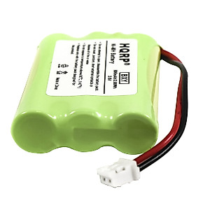 HQRP Battery Works with Motorola MBP18 MBP18PU MBP25 MBP25PU MBP26 MBP26PU MBP33 MBP33PU MBP34 MBP34PU MBP36 MBP36PU MBP43 MBP43PU Digital Baby Monitor TFL3X44AAA900 CB94-01A Parent Unit DESAY