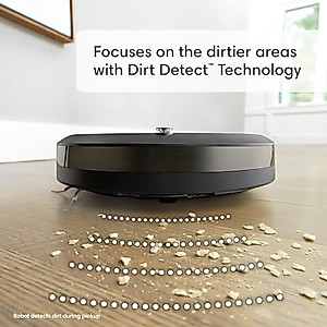 iRobot Roomba i3+ EVO (3554) Robot Vacuum - Self-Empty for Up to 60 Days, Clean by Room with Smart Mapping, Compatible with Alexa, Personalized Cleaning
