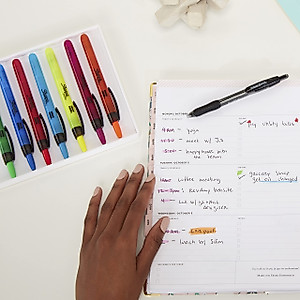 Sharpie Retractable Highlighters, Chisel Tip, Assorted, 8 Count