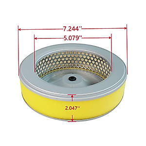 Kvjicdo Air Filter GX630R GX690 Fit For Hnoda GX630 GX660 Engine Generator Lawn Mower Oil Filter Fuel Filter Spark Plug kit Parts New Rep 17210-Z6L-010