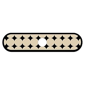 Tainrunse Quick-drying Pad for Wet Outdoor Areas Water-absorbing with Strong Surface Texture Kitchen Sink Splash Guard Non-slip Absorbent Mat Faucets Universal Black S
