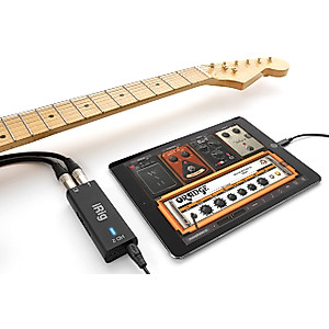 IK Multimedia iRig HD 2 guitar audio interface for iPhone, iPad, Mac, iOS and PC with USB-C, Lightning and USB cables and 24-bit, 96 kHz music recording