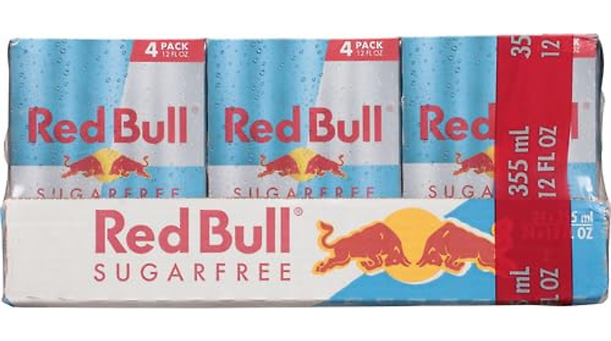 Red Bull Sugar Free Energy Drink | 24 Cans for a Sugar-Free Boost