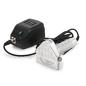 NJTFHU Commercial Electric Gyro Cutter Professional Shawarma Doner Kebab Knife with 2 Blades Stainless Steel Meat Cutter Machine