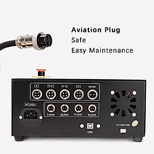 FoxAlien CNC Router Machine 4040-XE, 300W Spindle 3-Axis Engraving Milling Machine for Wood Metal Acrylic MDF Nylon Carving Cutting Arts and Crafts DIY Design, Black